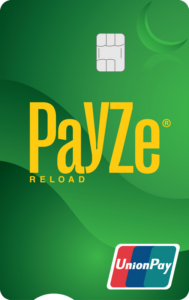 Reloadable Cards – PayZe