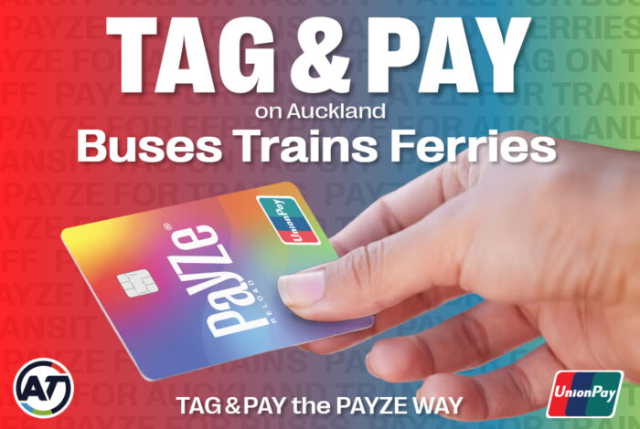 PayZe – Range of single-load Gift Cards and fully Reloadable Cards usable with AT Auckland ...